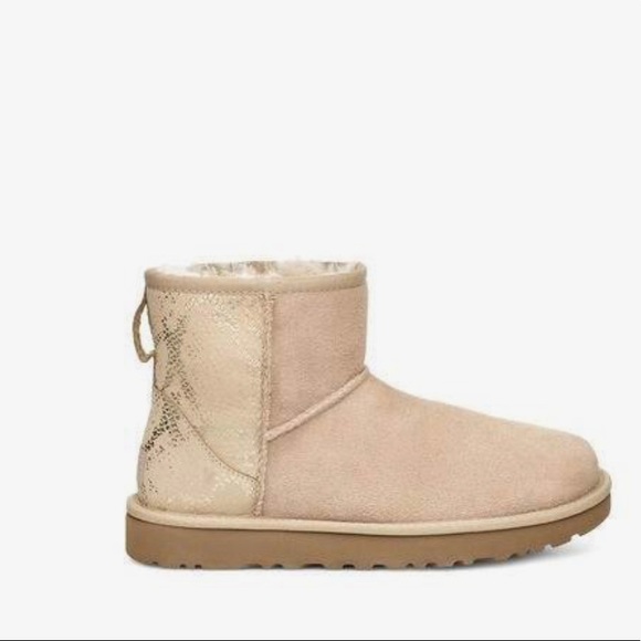 UGG | Shoes | Uggs Classic Mini Metallic Snake Size 5 | Poshmark